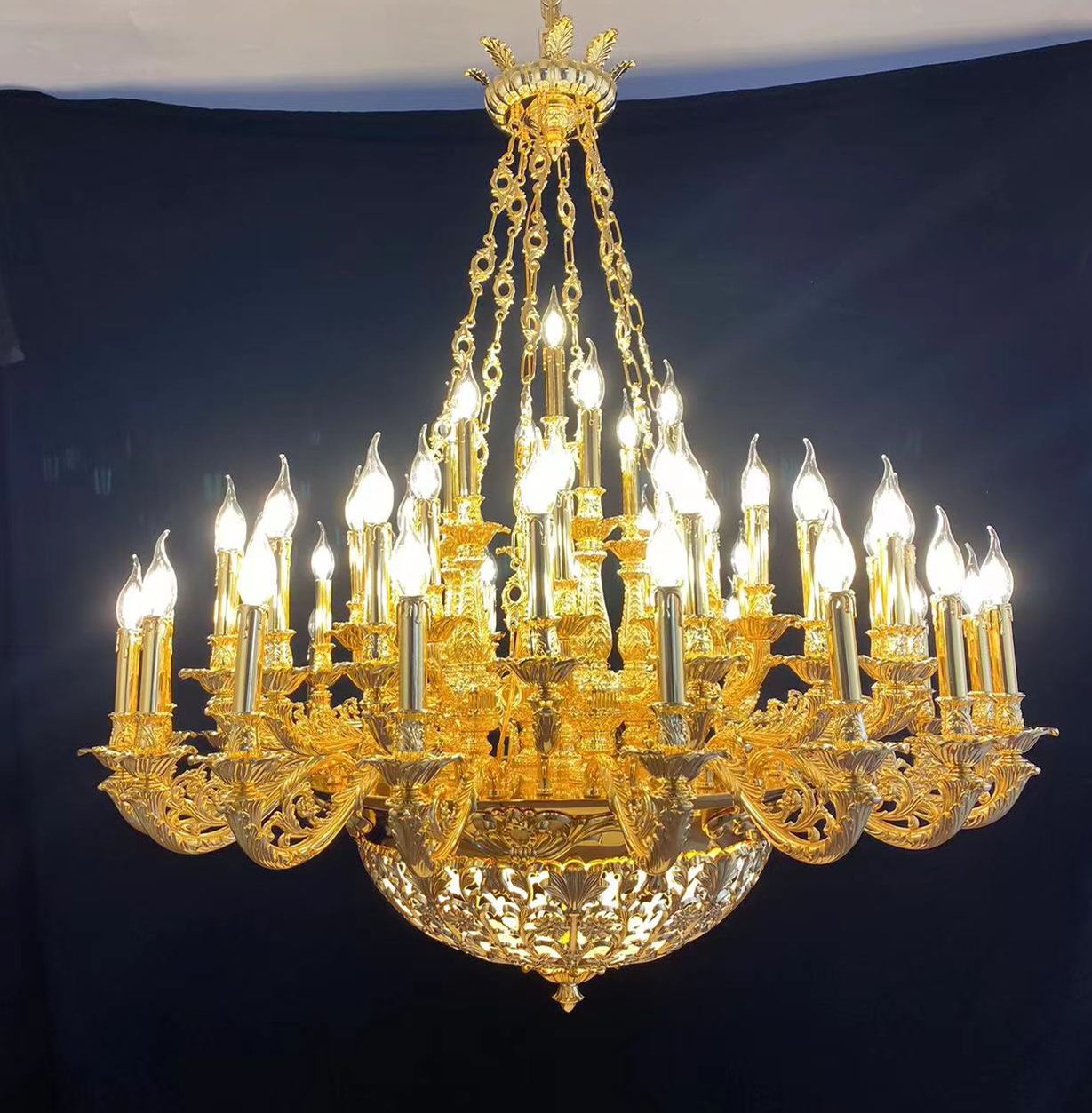 Zinc alloy chandelier French style lamps | Bestsuppliers.com