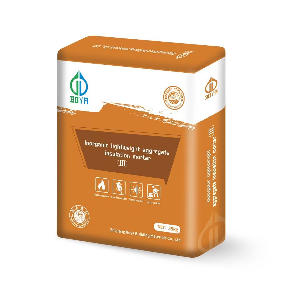 Inorganic lightweight aggregate thermal insulation mortar type 3 ...