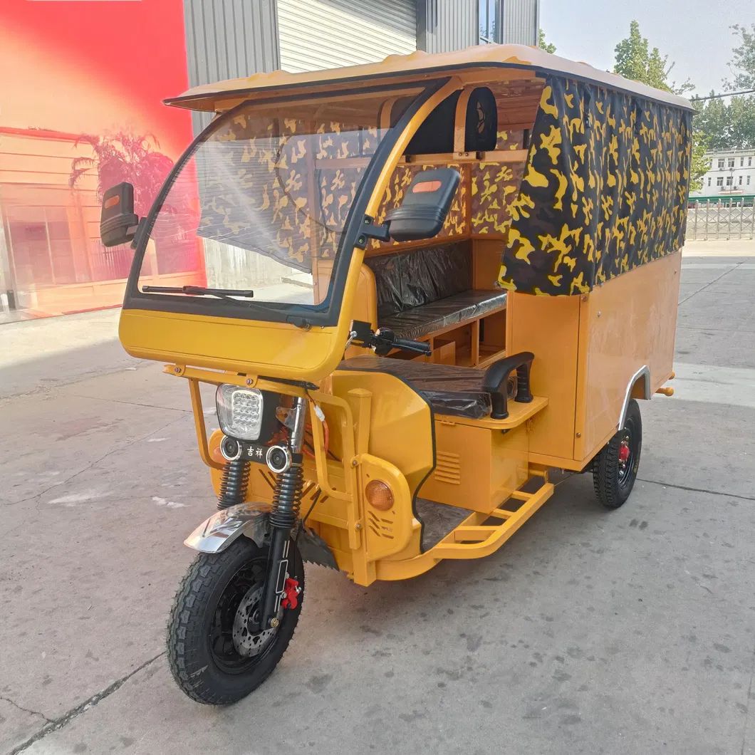 Hot Sale Electric Convertible Passenger Electric Tricycle Tuk Tuk with ...