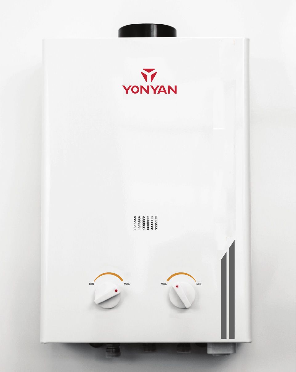 Flue Type Gas Water Heater with External Power Supply USB Port Energy ...