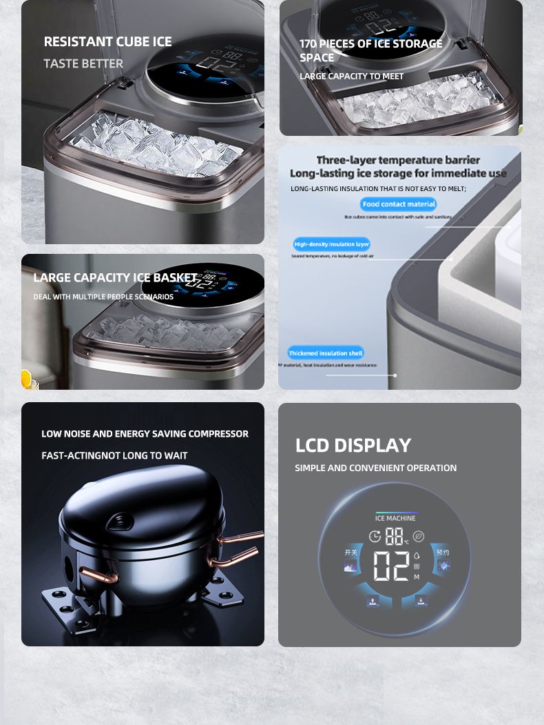 Ice making system with environmentally friendly refrigerant reduces ...