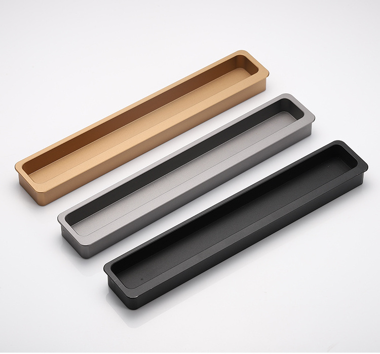 furniture Knob cabinet handles luxury pulls Aluminum profile drawer ...