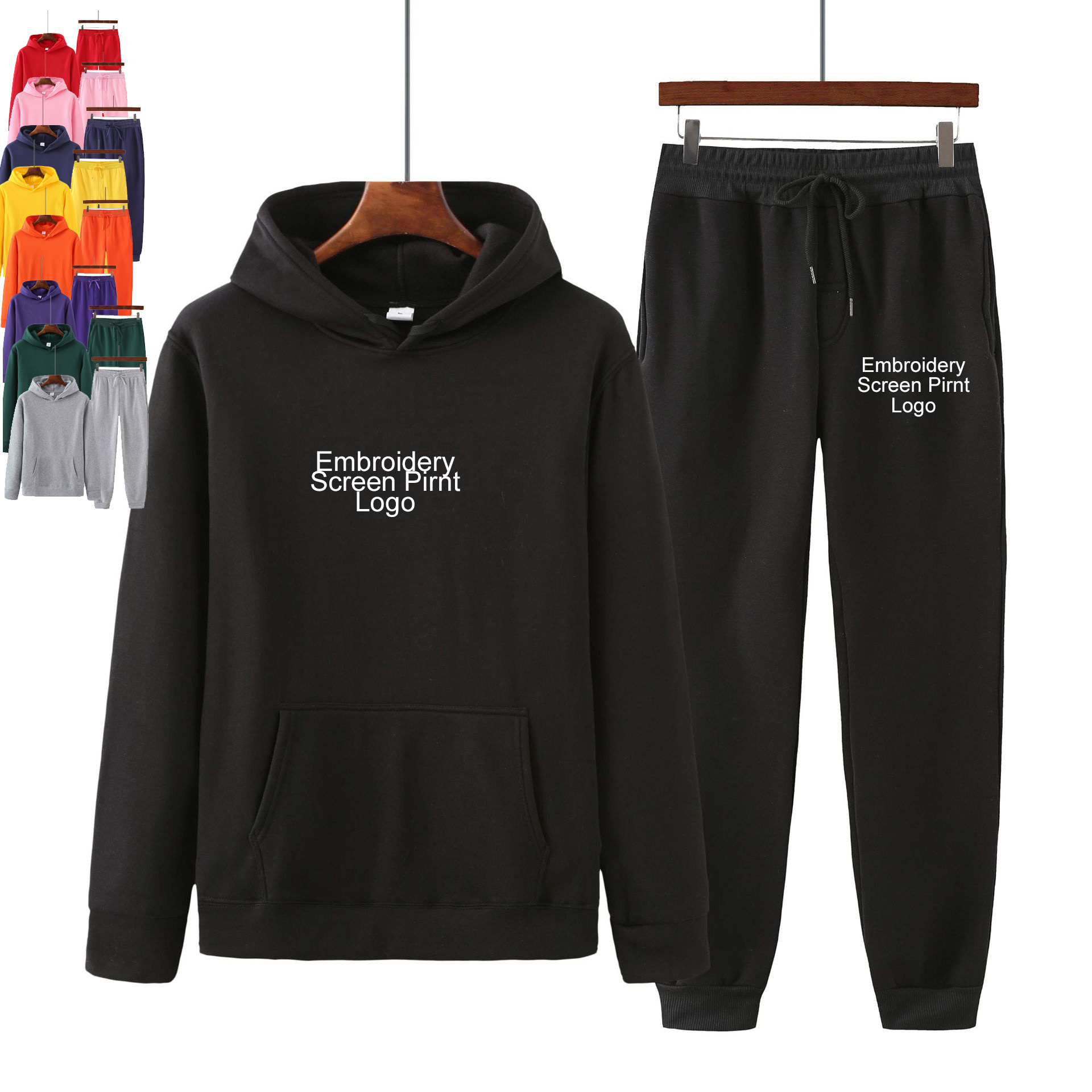 Eleven Custom Blank Tracksuit Wholesale with Print embroidery logo ...