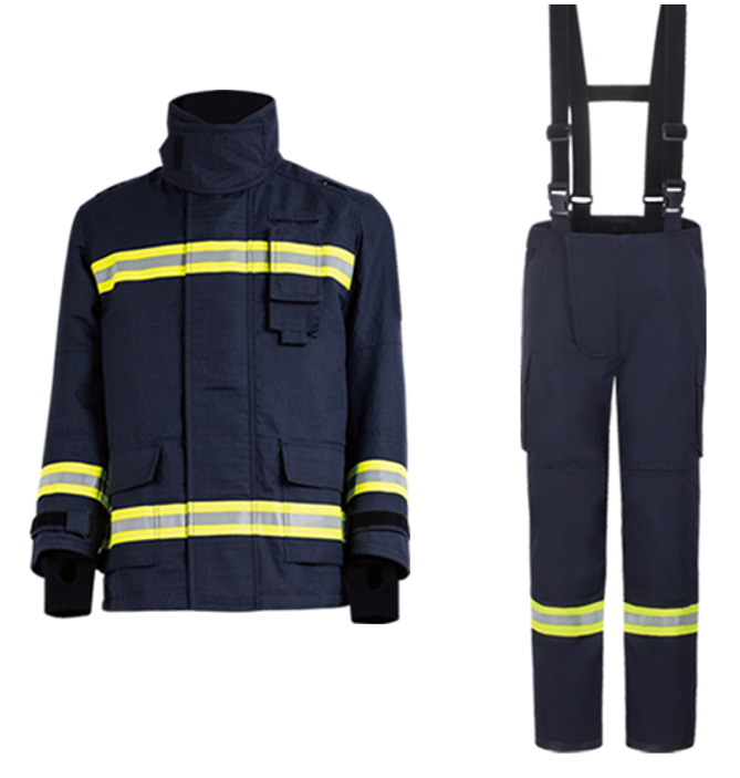 CE Fire Anti Flame Aramid Material Firefighting Uniforms firefighting ...