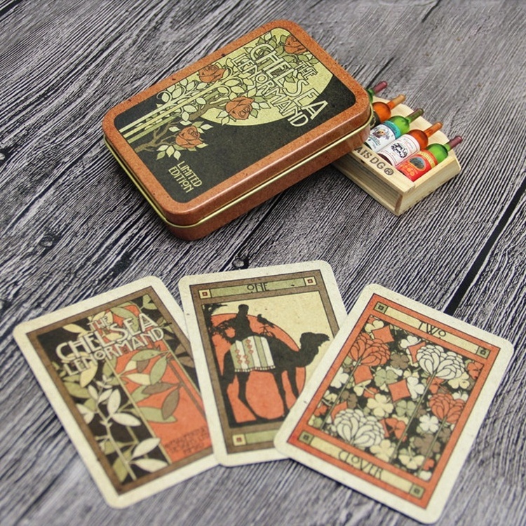 WJPC- Holographic Foil Trading Cards Double Gift Card Paper Playing ...