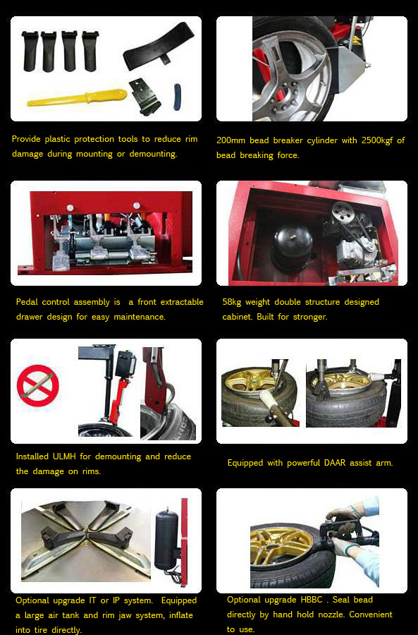full automatic tyre repair machine C233GBIP+ DAA tyre retreading ...