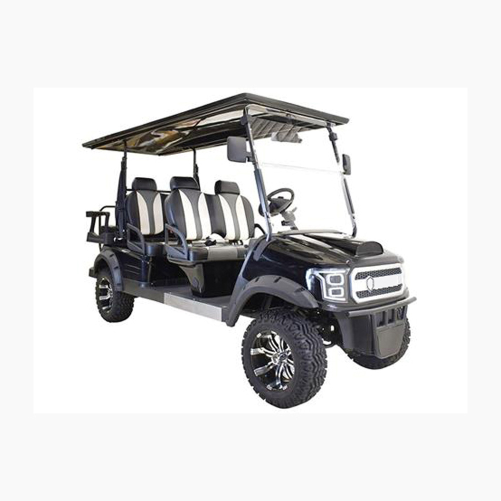 New Design 4 Seater Electric Golf Cart Club Car with Large Container ...