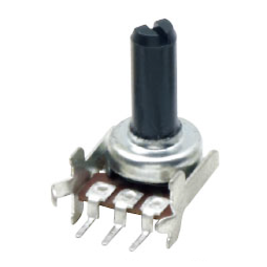 WH06-2 Fine-Tuning Horizontal Potentiometer with 6mm Dimension 500K ...