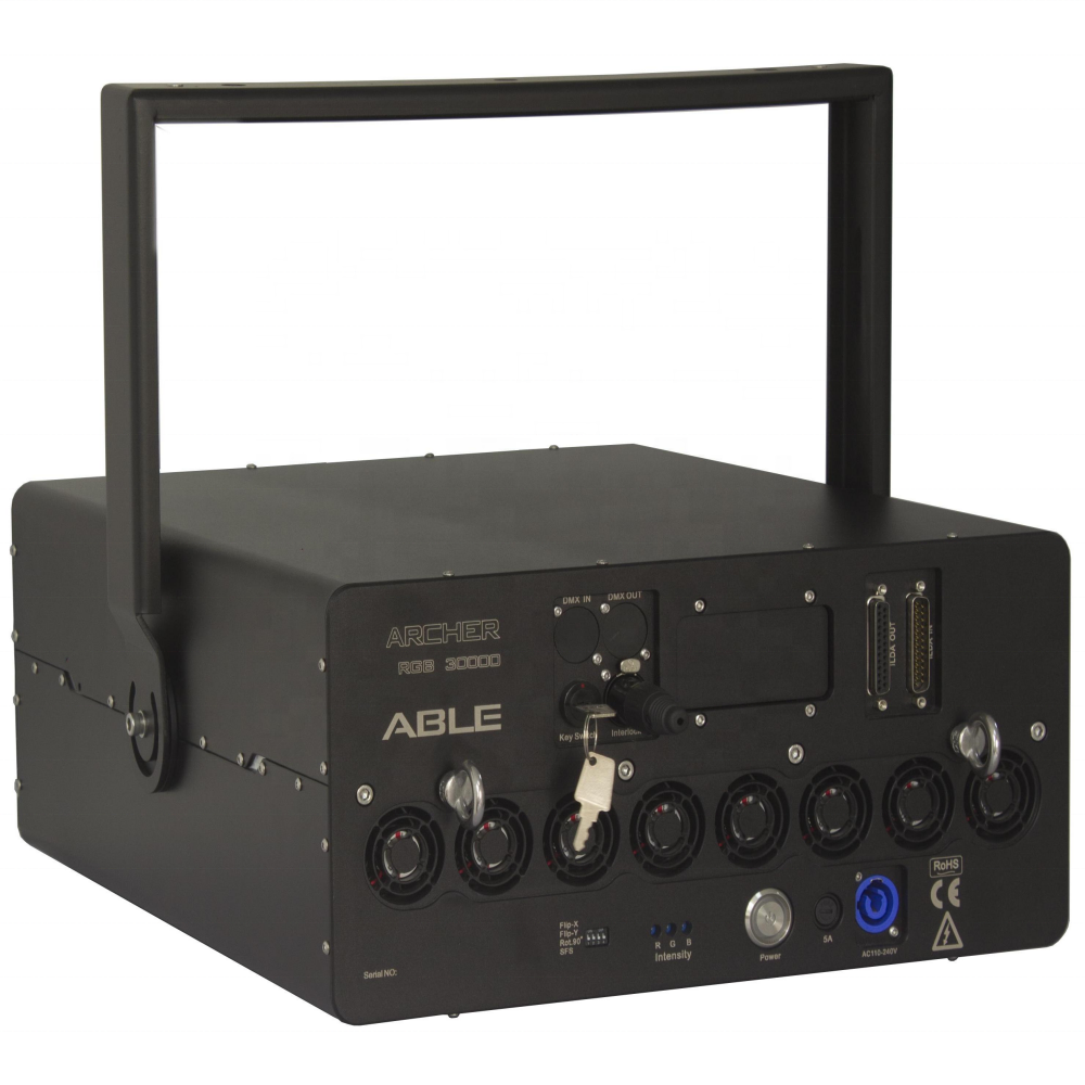 High Power Performance Laser Light 30W RGB Stage Laser Projectors ...