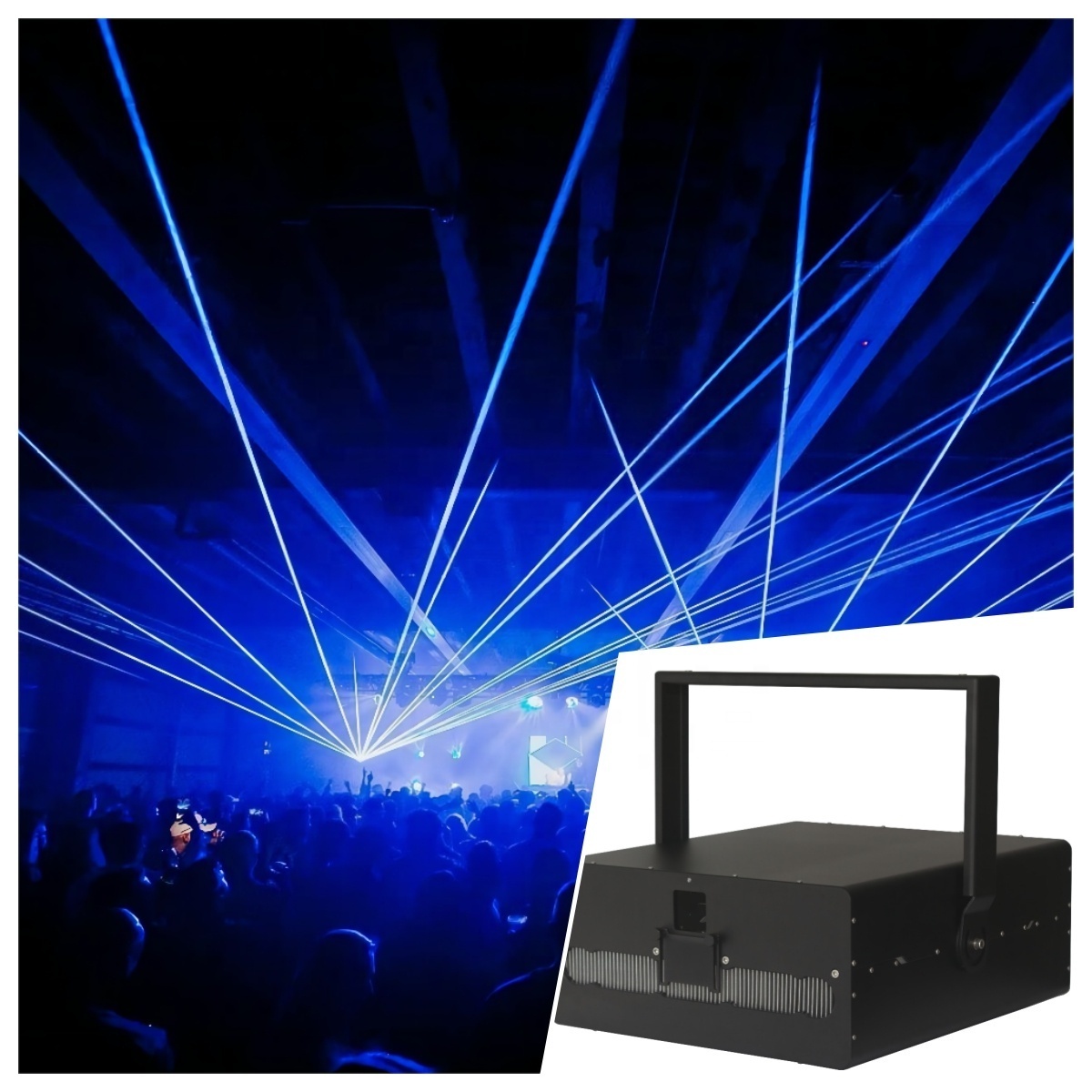 High Power Performance Laser Light 30W RGB Stage Laser Projectors ...