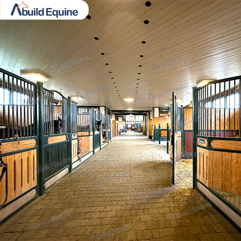 Metal Doors Gates Mini Luxury Barn Stables Made Horse Stable Stall ...