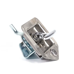 GL-12113 Steel Trailer Door Latch Toolbox Folding T Handle Lock ...