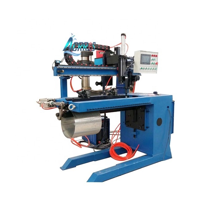 Chinese stainless steel seam welding machine, 1500 mm steel drum linear ...