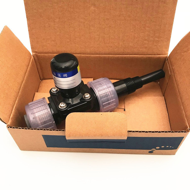 F205 NEW Mini Pvc Back Pressure Control Valve PVDF Pressure Reducing ...