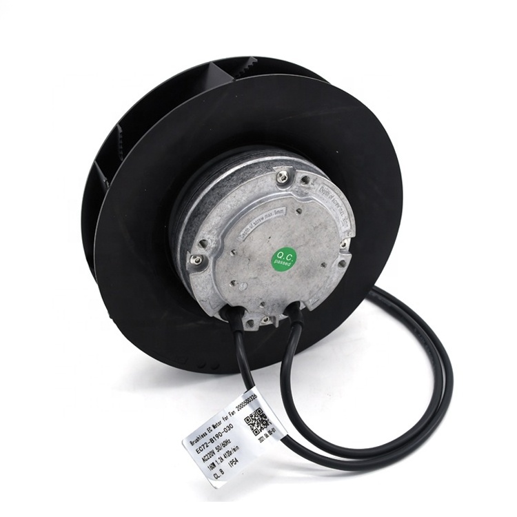 Fans manufacture Industrial high pressure AC 220v 240v dc ec blower ...