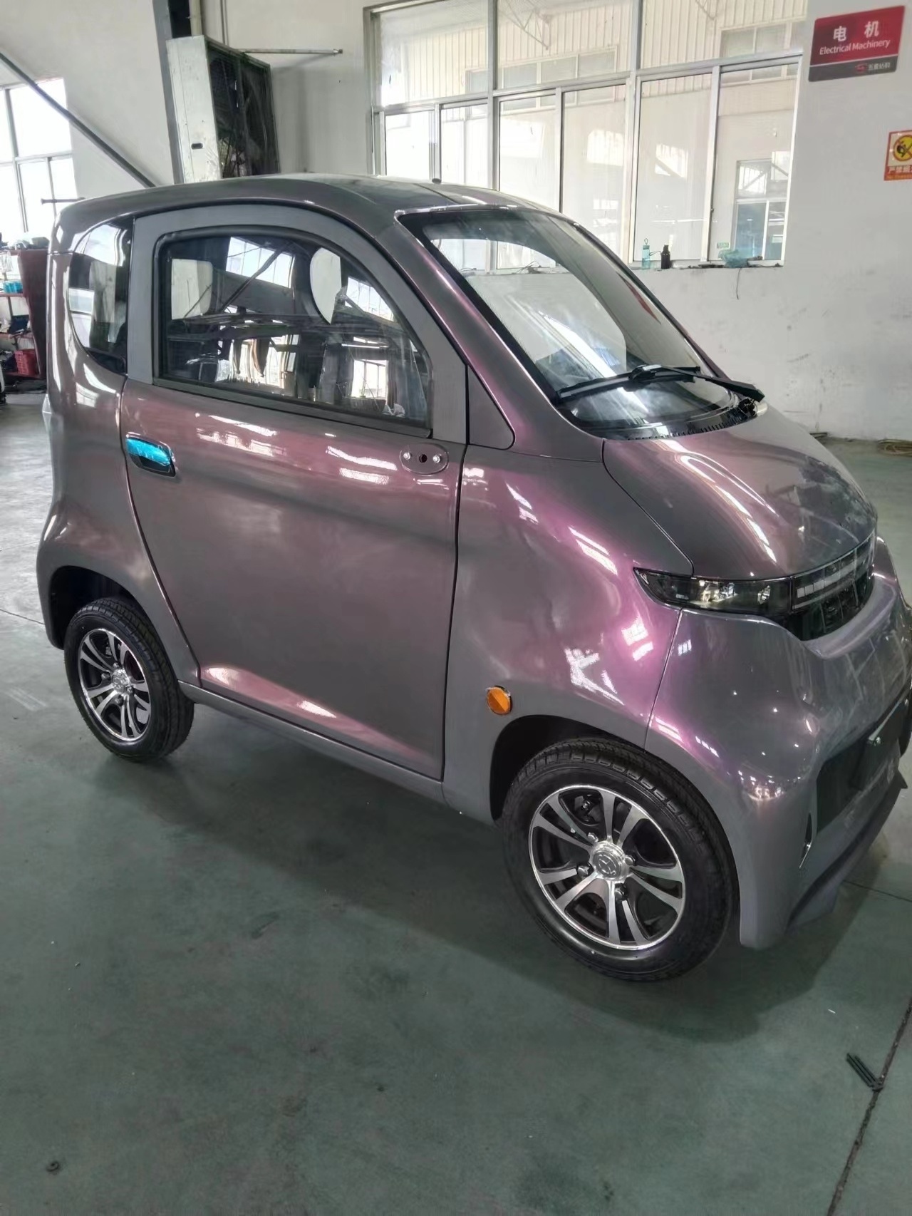 right hand drive electric car ev elektroauto scooter kabinenroller one botton start 100 km ...