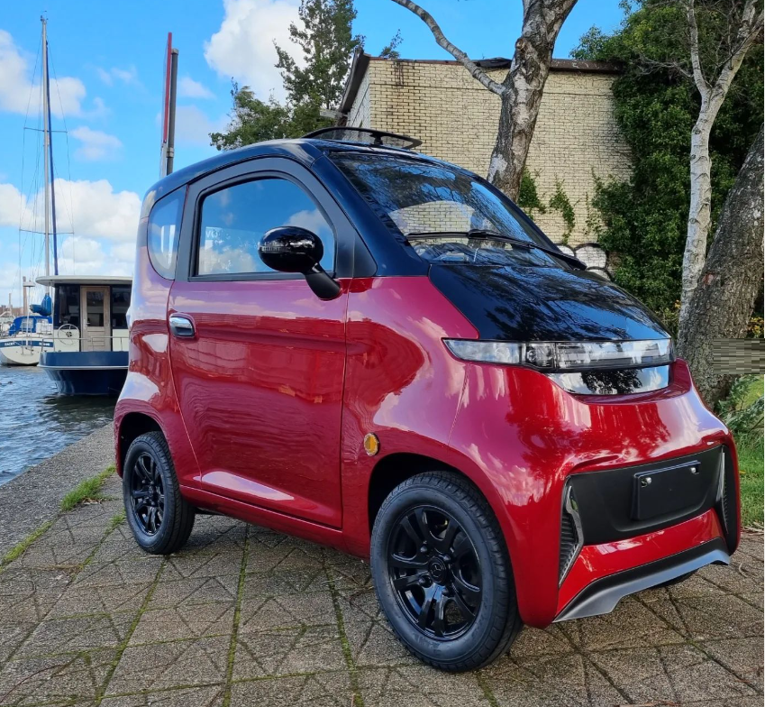 right hand drive electric car ev elektroauto scooter kabinenroller one ...