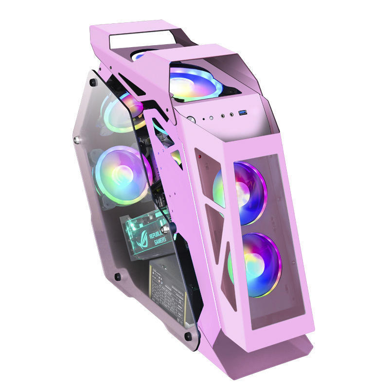 Gaming Computer Cases PC Gaming RGB ATX Computer Case Gaming Frame ...