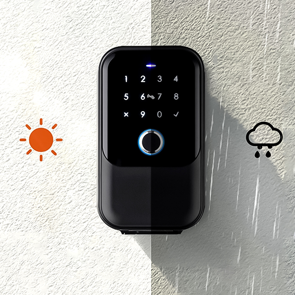 New Design Waterproof digital Safe Smart Tuya wifi TTlock ble App Key ...