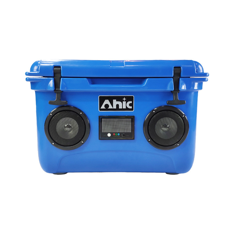 45L Wholesale Heavy Duty Camping PE Portable Powered Cooler Box Speaker ...