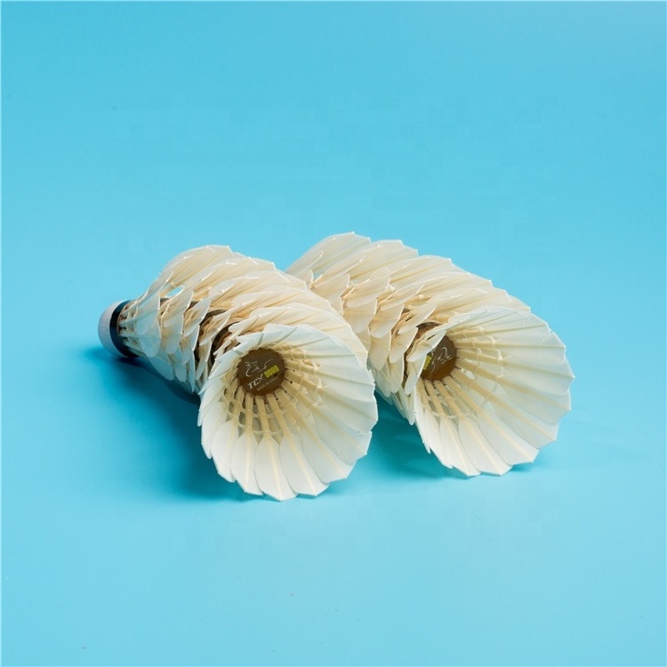 TCX 9000 Yellow TCX BRand Goose Feather Badminton Shuttlecock Nice for ...