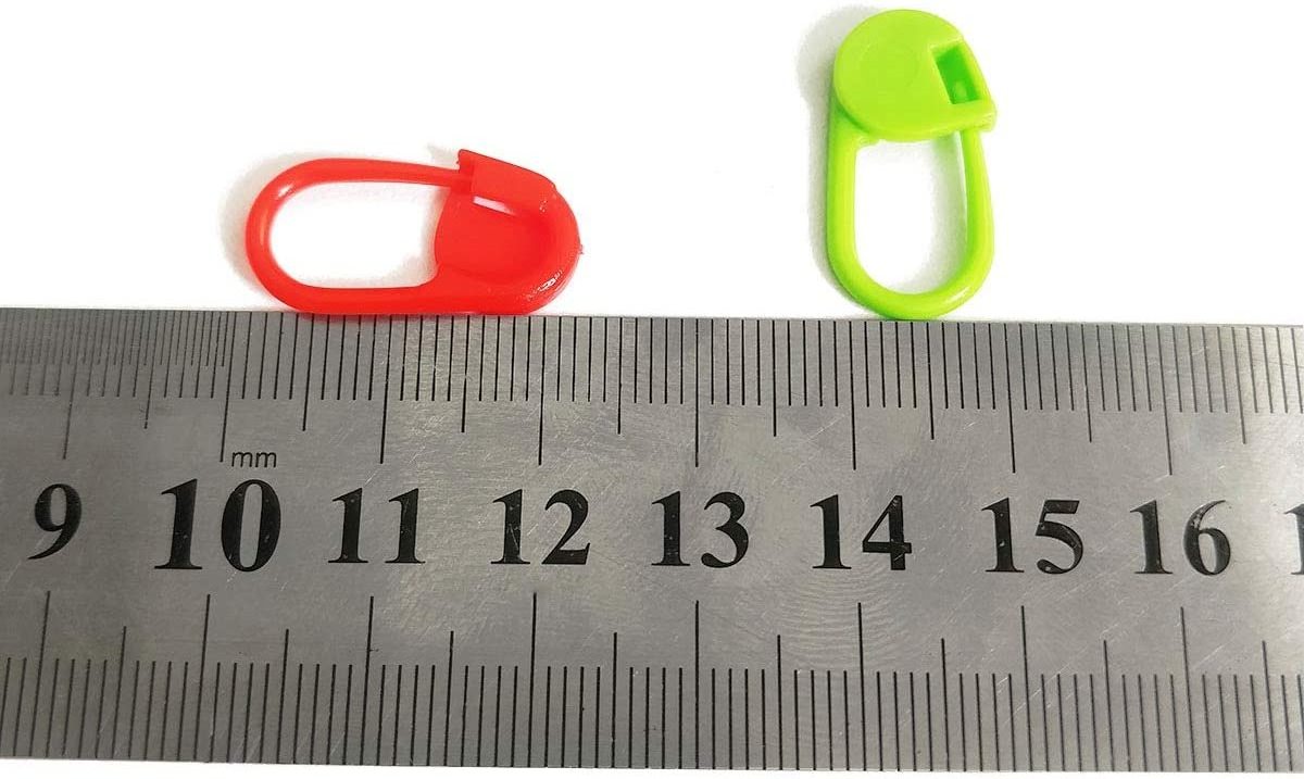 Stitch Markers 10Pcs Stitch Marker Row Counter Knitting Ring Row ...