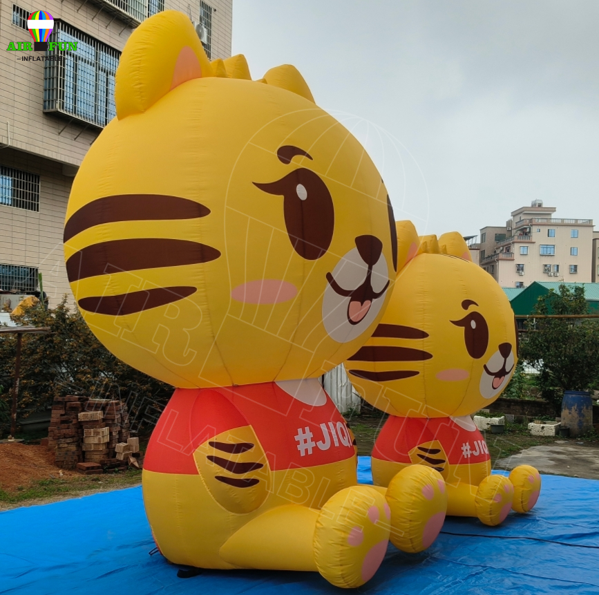 AIRFUN Inflatable cartoon costume inflatable tiger costume inflatable ...