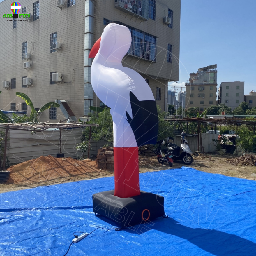 AIRFUN 2023 Hot selling inflatable stork and baby, inflatable bird ...