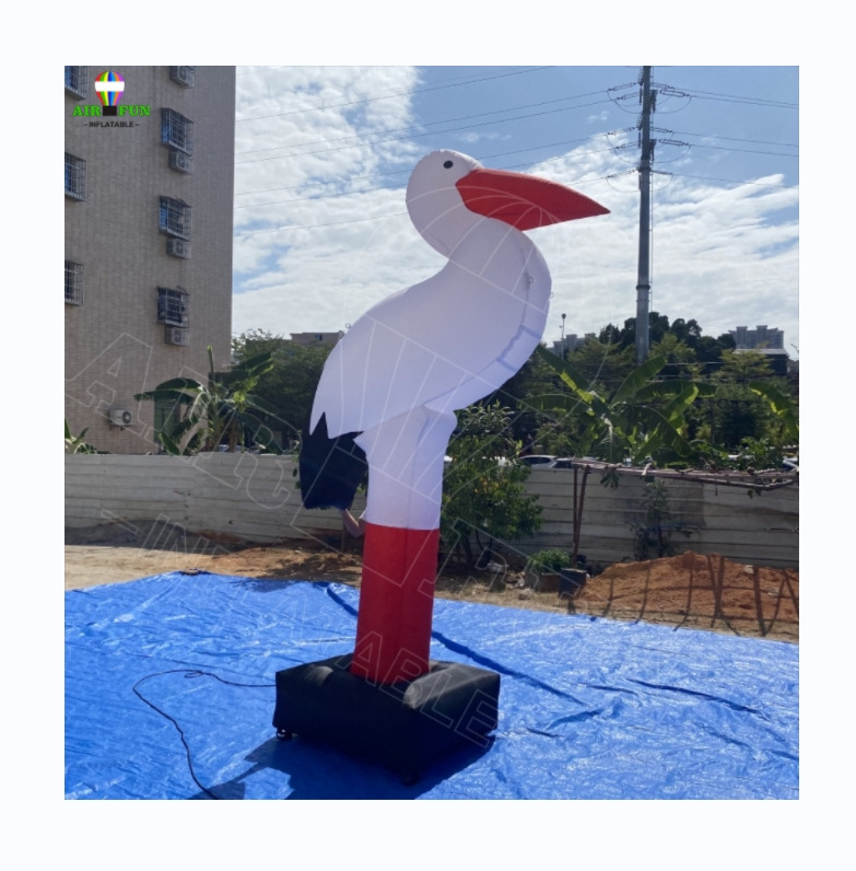 AIRFUN 2023 Hot selling inflatable stork and baby, inflatable bird ...