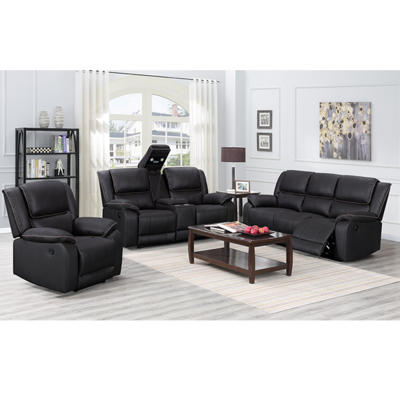 CY Factory Direct Sales Living Room 7 Seater Latest Design Modern Comfortable Fabric Leather Corner Sofa Set Recliner Sofa BestSuppliers