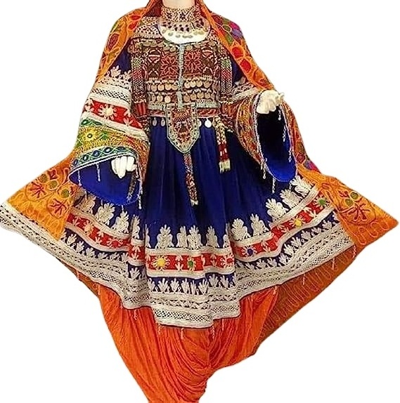 Tribal ethnic vintage kuchi dress, Afghan/Pakistan Kuchi party ...