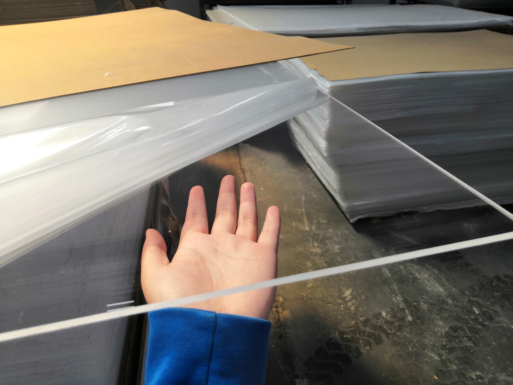 4ft x 8ft clear acrylic sheet plexiglass cast Acrylic sheet with 100% ...