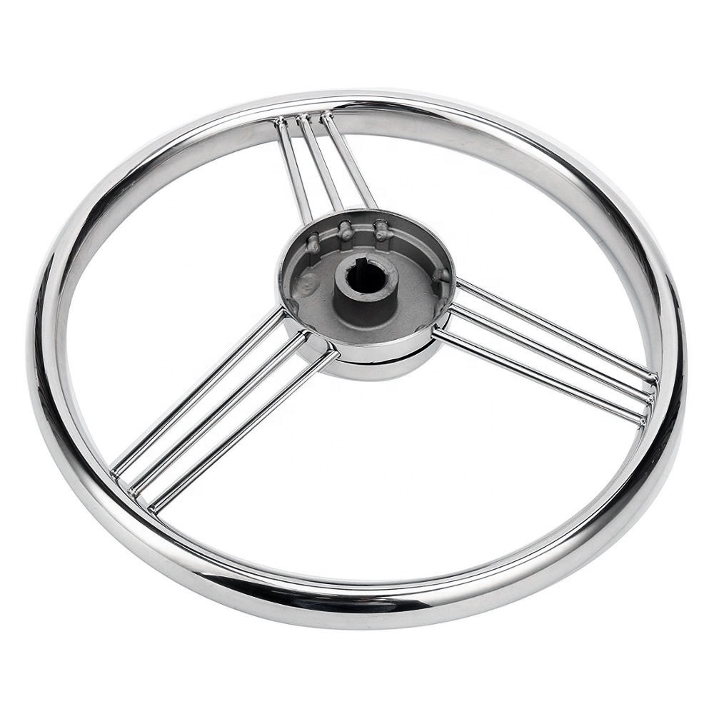 Console Steering Wheel Inflatable Grade 316 Stainless Steel Steering ...