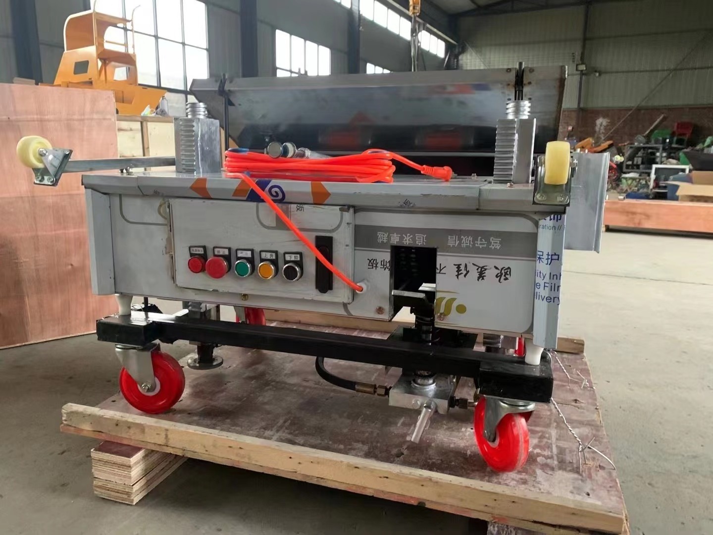 Concrete Machinery Building tools wall cement rendering machine ...