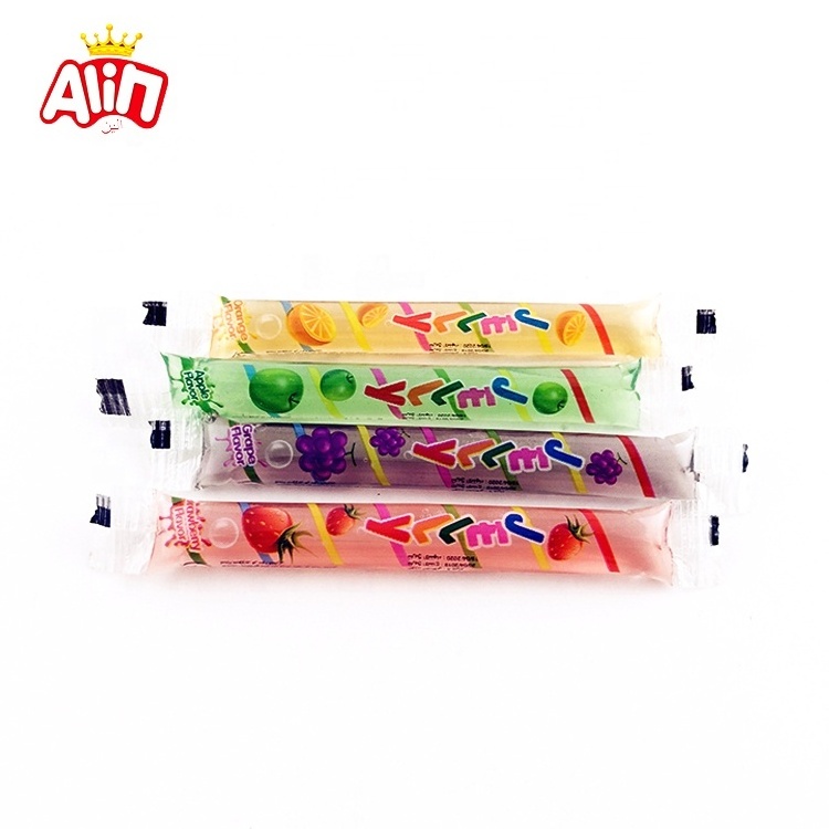 snacks candy candy bottles fruity Mini strip halal fruit jelly Mini ...