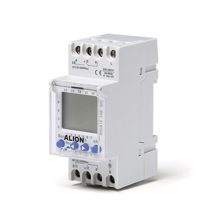 AHC812 240V digital timer digital time switch 2 channel Mechanical ...