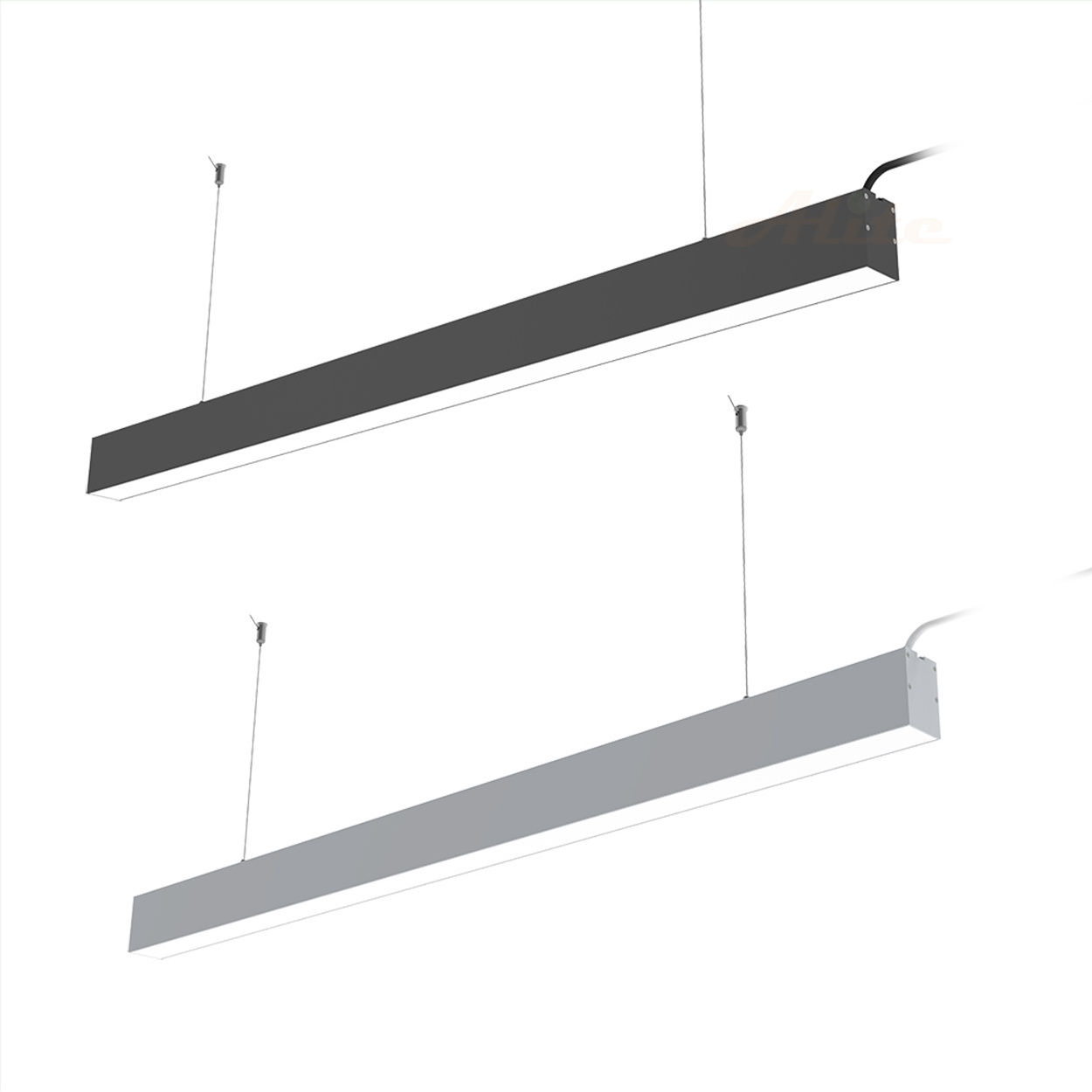 Dimmable Linear Pendant Light 20W LED Hanging Light Fixture 20W office ...