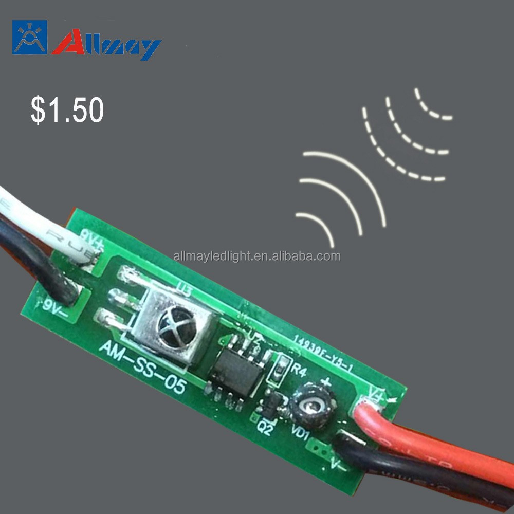 DC12V IR sensor switch cabinet /wardrobe/ closet sensor light Infrared ...