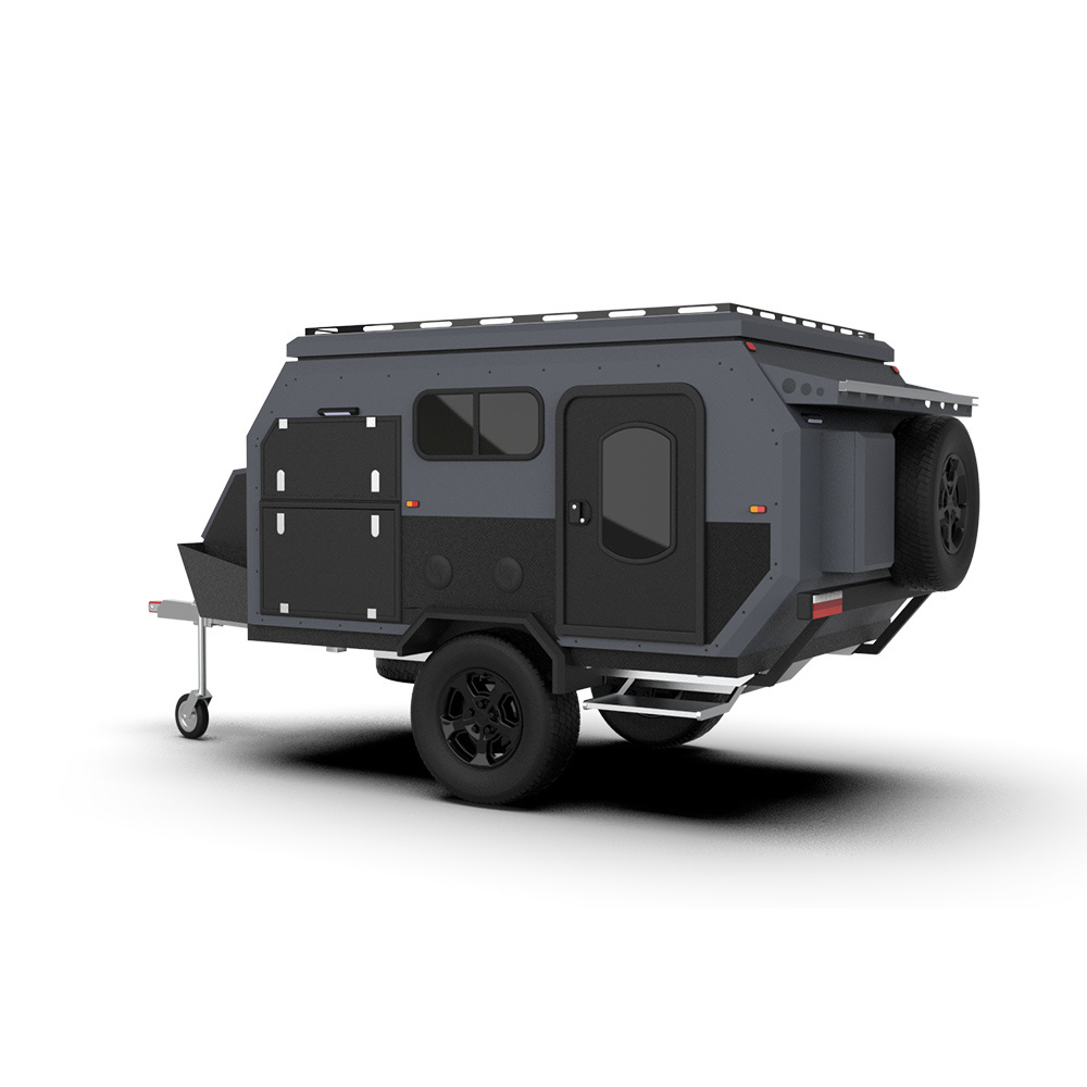 small Off Road truck camper Caravan Traile pop top caravan ...