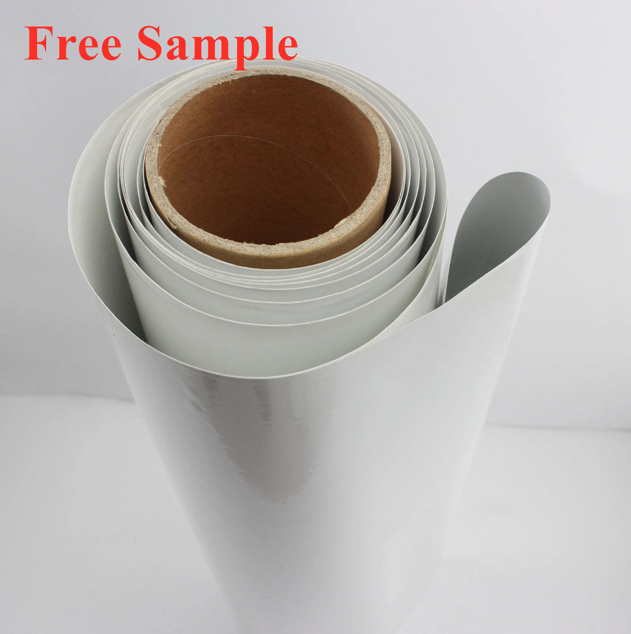 Allsign White high glossy Eco Solvent Printable PVC vinyl roll Self ...