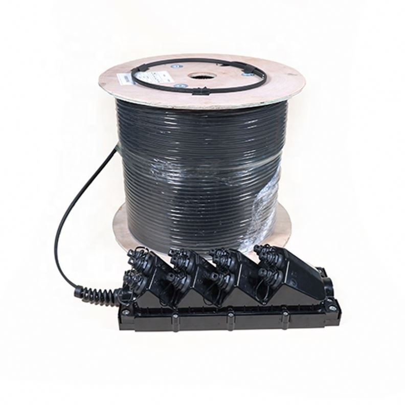 FTTX Trunk Cable Connecting 1*8 PLC splitter outdoor terminal fiber ...