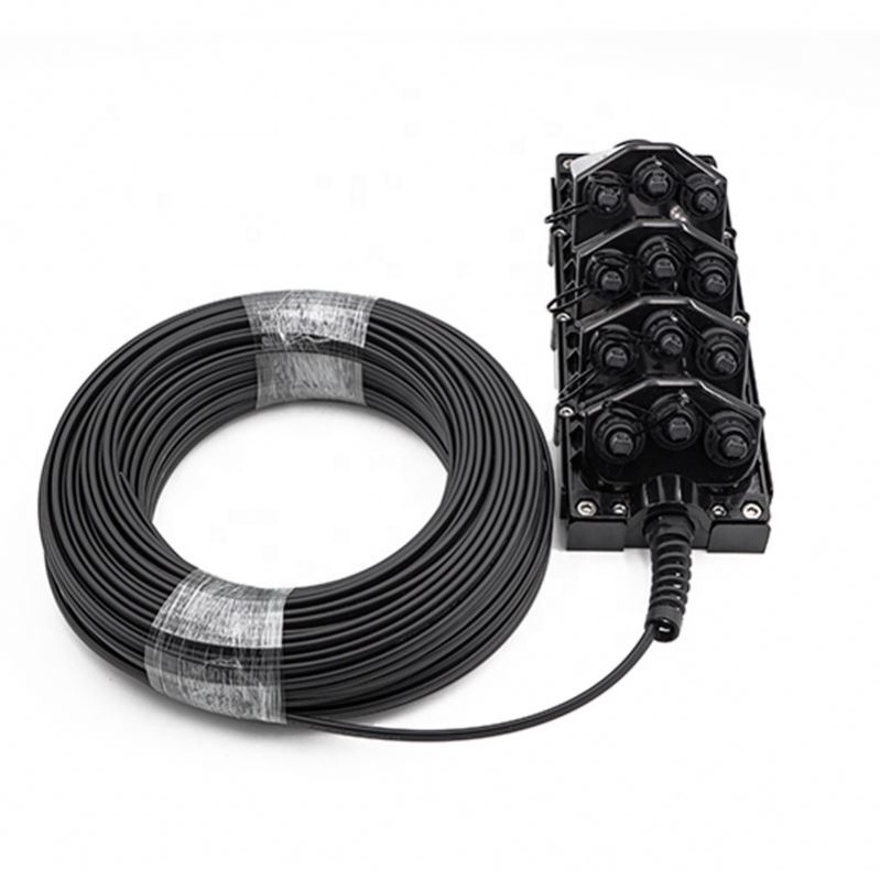 FTTX Trunk Cable Connecting 1*8 PLC splitter outdoor terminal fiber ...