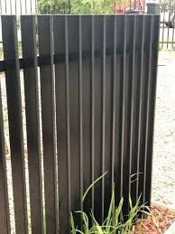 China made 6ft slat fence panels aluminum alloy privacy fencing fence ...