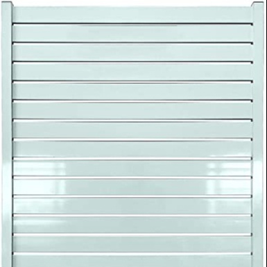China made 6ft slat fence panels aluminum alloy privacy fencing fence ...