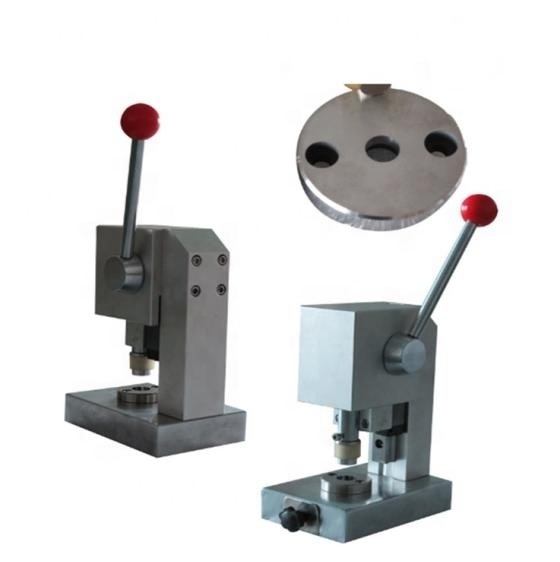 CR20XX Manual Coin Cell Electrode Manual Disc Punching Cutting Making ...