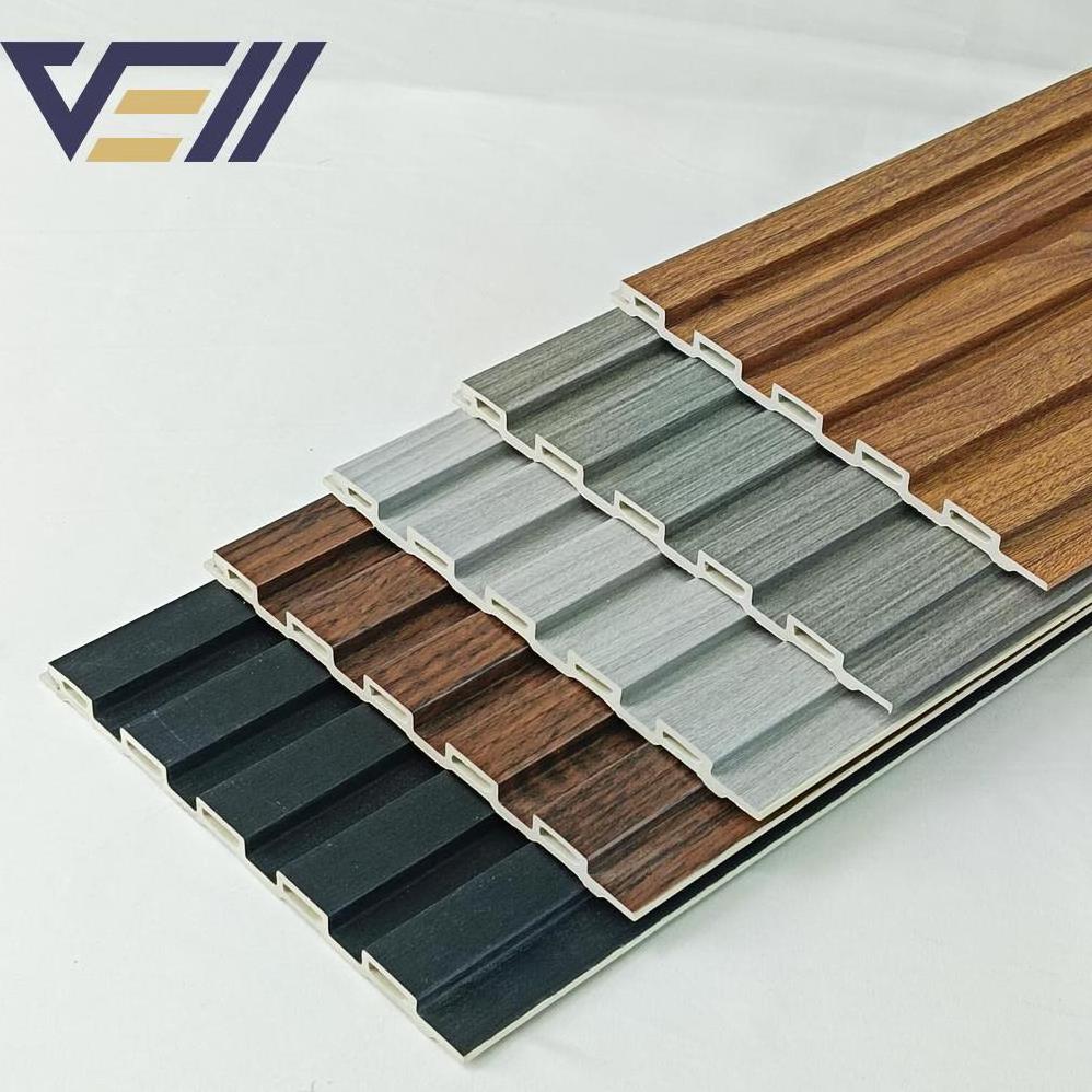 Indoor Waterproof Partition Wall Board Brick Cladding Fluted Decorative ...
