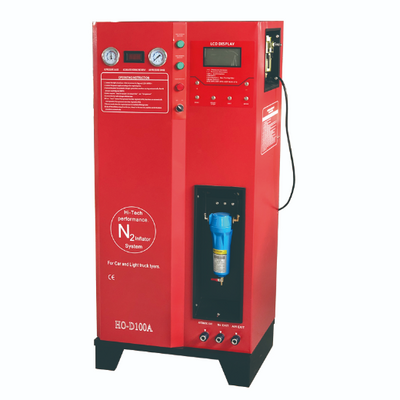 Portable nitrogen tyre inflator store