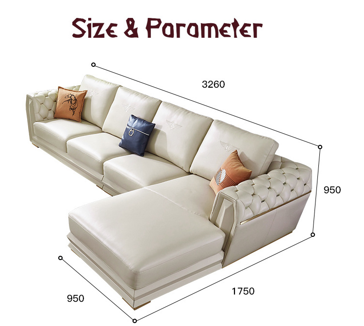 Premium Luxury living sitting meeting Room Arabian decoro leather sofa ...