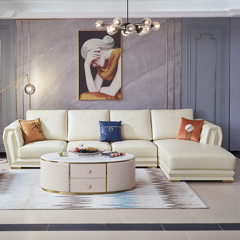 Premium Luxury living sitting meeting Room Arabian decoro leather sofa ...