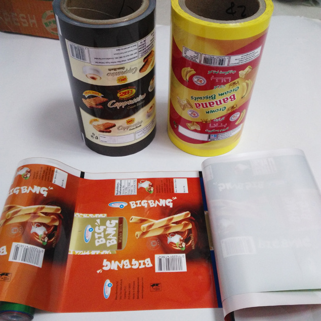 Wholesale custom printing design food packaging plastic laminated roll ...